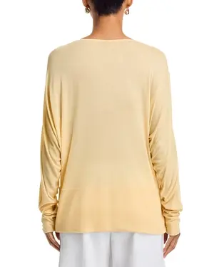 TOTEME Boat Neck Jersey Top