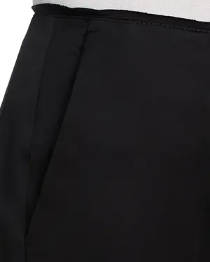 TOTEME Kick Flare Raw Edge Trousers - Black