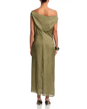 Co Draped Back Dress