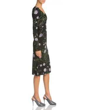 Stella McCartney Mesh Midi Dress