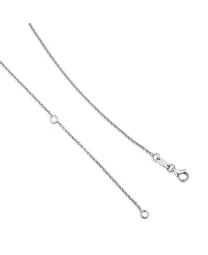 ORADINA Sterling Key Pendant Necklace