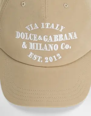 Dolce & Gabbana Baseball Hat With Embroidery