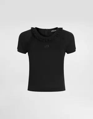 Dolce & Gabbana Criss-cross T-shirts For Women