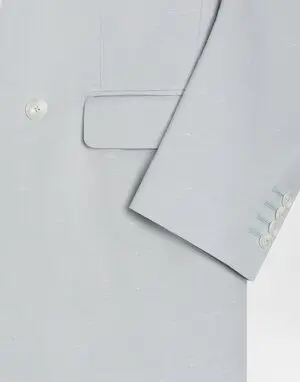 Dolce & Gabbana Shantung Viscose Double-breasted Jacket