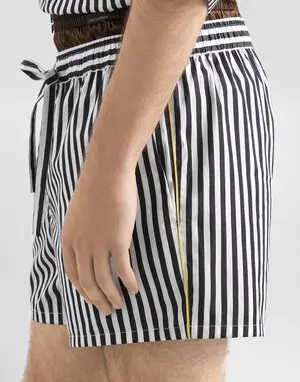 Dolce & Gabbana Striped Bermuda Shorts