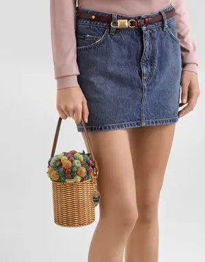 Dolce & Gabbana Dolce Box Bucket Bag - Brown