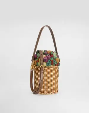 Dolce & Gabbana Dolce Box Bucket Bag - Brown
