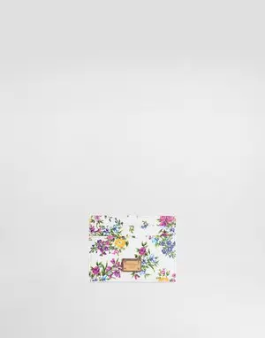 Dolce & Gabbana Printed Calfskin Card Holder - Multicolor