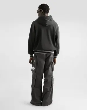 Dolce & Gabbana Hooded Sweatshirt With Print