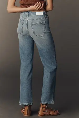 PISTOLA Aleks High-rise Straight-leg Jeans - Muse