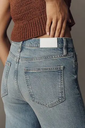 PISTOLA Aleks High-rise Straight-leg Jeans - Muse