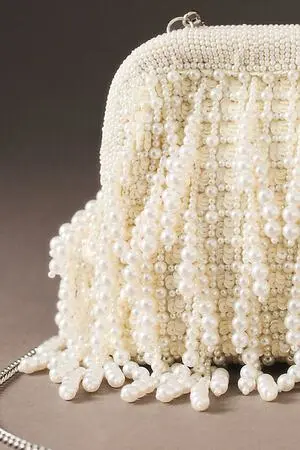 Anthropologie Remi Fringe Clutch