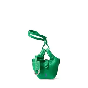 Ralph Lauren Polo Play Leather Bag Charm - Parrot