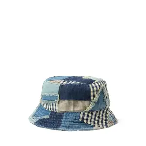 Ralph Lauren Patchwork Denim Bucket Hat