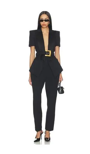 Balmain Tailored Grain De Poudre Jacket