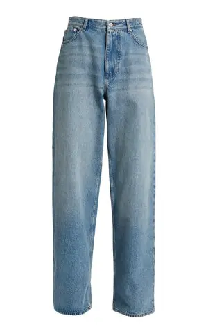 ERDEM Erdem Rigid Mid-Rise Straight-Leg Jeans