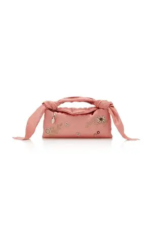 Erdem East West Bloom Bag - Pink