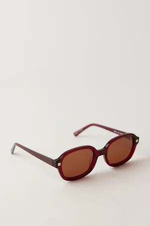 Free People Joie Round Polarized Sunglasses