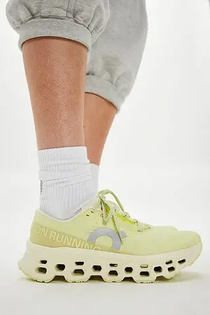 On Cloudmonster 3 Sneakers - Limelight/seedling