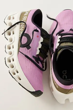 On Cloudmonster 3 Sneakers Sakura/ivory