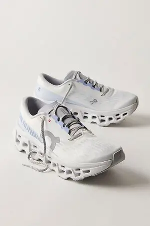 On Cloudmonster 3 Athletic Sneakers - White/frost