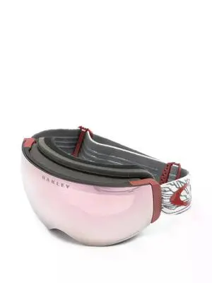 Oakley Medium Flight Deck Pro Ski Goggles - Red