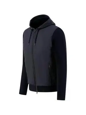Herno Hooded Zip-up Jacket - Blue
