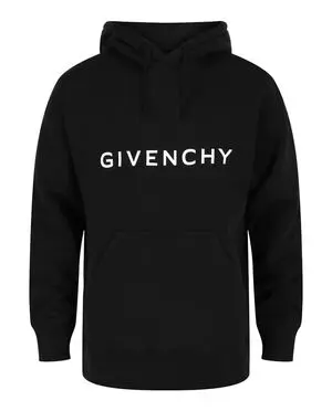 Givenchy Logo Hoodie - Black