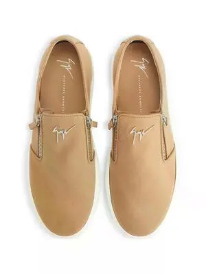 GIUSEPPE ZANOTTI Cobe Metal Signature Sneakers - Neutrals