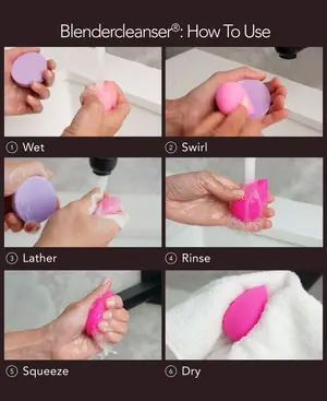 BEAUTYBLENDER Blendercleanser Tool Scrub Lavender Exfoliating Solid Soap - No Color