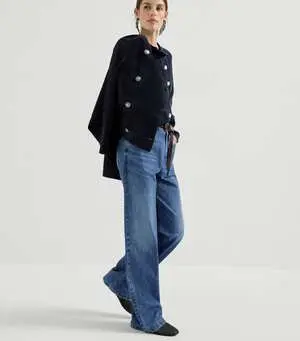 Brunello Cucinelli Loose Fit Jeans - Blue
