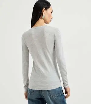 Brunello Cucinelli Cashmere-silk Pullover - Grey