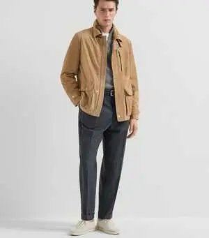 Brunello Cucinelli Cashmere Quarter-zip Pullover - Grey