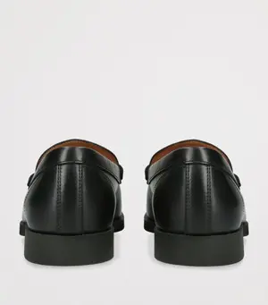 TOD'S Leather Loafers - Black