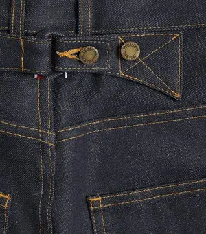 Thom Browne Selvedge Denim Straight Jeans - Navy