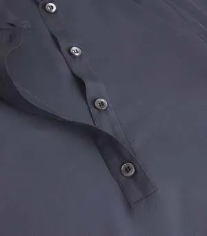 Eleventy Silk Button-up Tunic