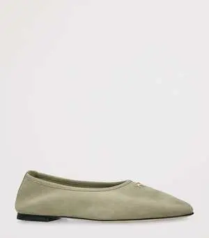 Dear Frances Gala Suede Ballet Flats