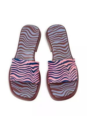 Camper Dana Zebra-print Sandals