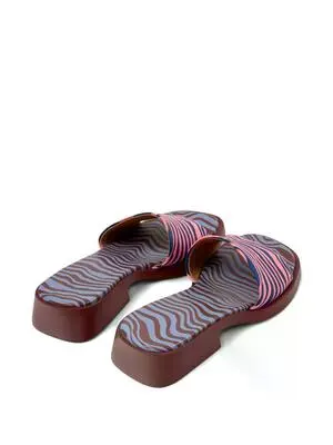 Camper Dana Zebra-print Sandals