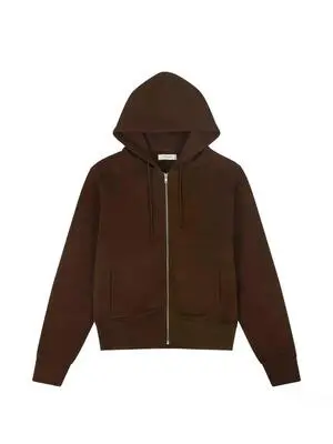 ENTIRE STUDIOS Zip-fastening Hooded Sweatshirt - Brown