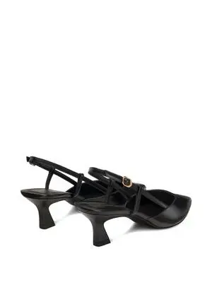 STUART WEITZMAN Vinnie 50mm Slingback - Black