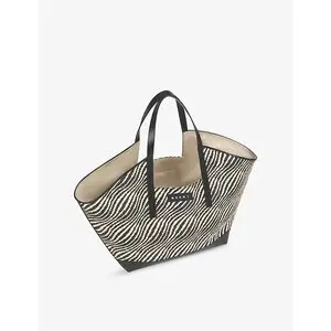 Marni Waves Woven Tote Bag - 00n99