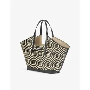 Marni Waves Woven Tote Bag - 00n99