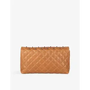 The Kooples Héritage Small Leather Clutch Bag