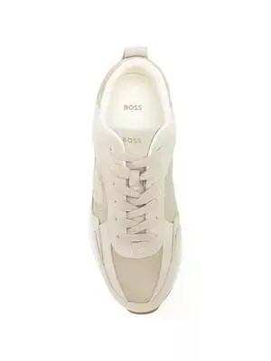 BOSS Emed-logo Leather Sneakers