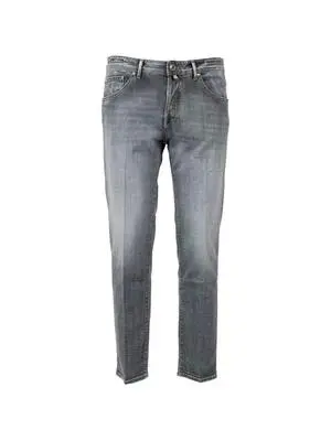 Jacob Cohen Cropped Slim Jeans - Grey