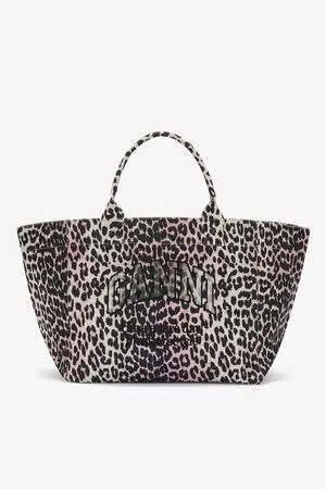 GANNI Tote Xxl - Pink