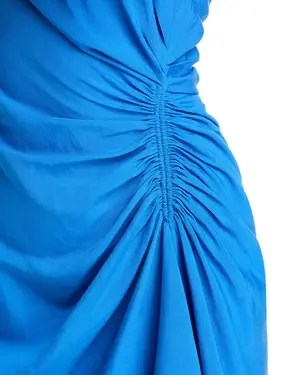A.L.C. Rue Ruched Mini Dress - Boca Blue