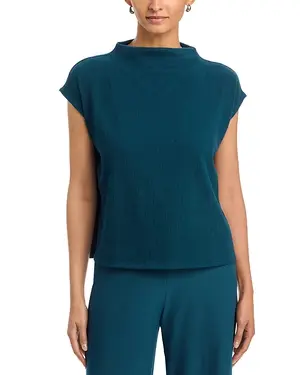 Eileen Fisher Funnel Neck Top