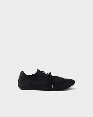 Prada Canvas Sneakers - Black